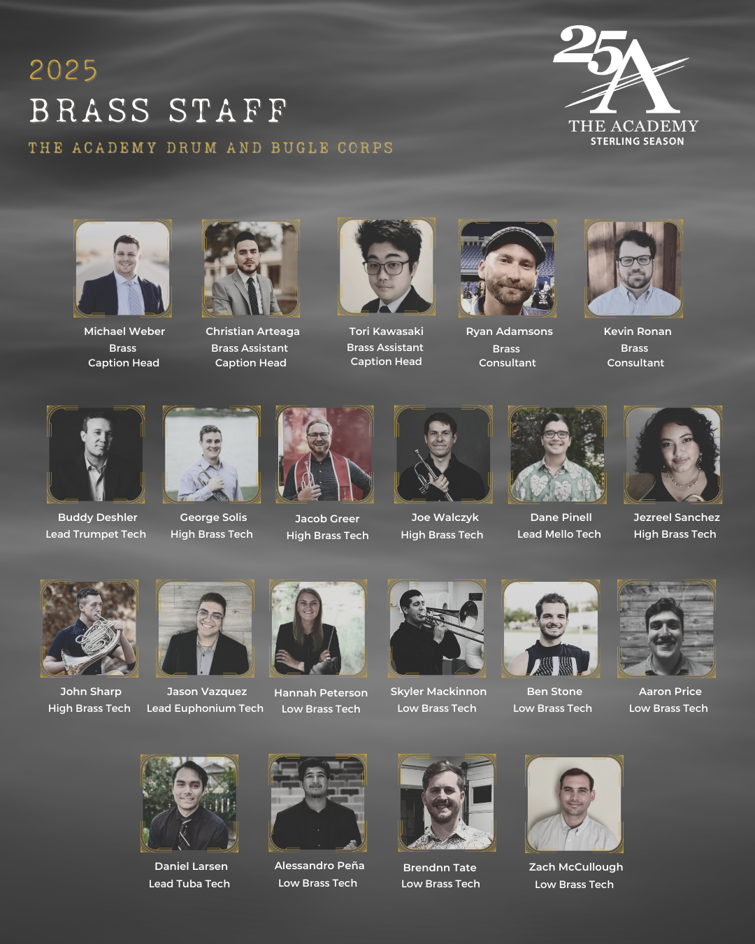 Introducing The Academy 2025 Brass Staff – Arizona Academy of the ...